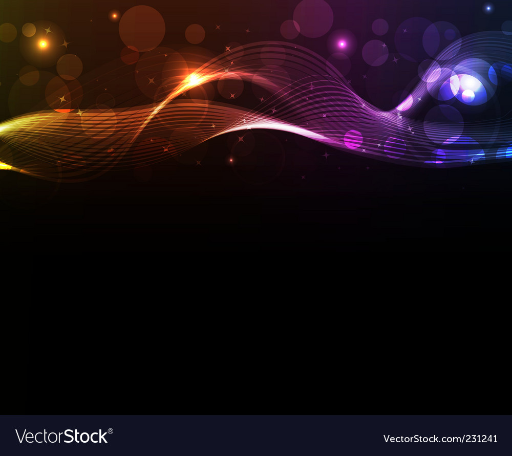 Abstract wave Royalty Free Vector Image - VectorStock