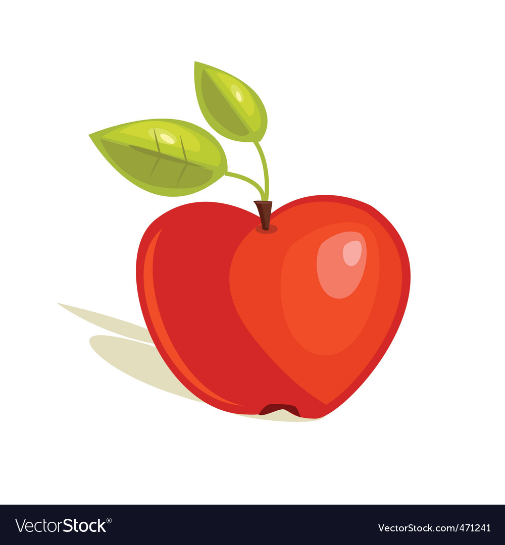 Apple Royalty Free Vector Image - VectorStock