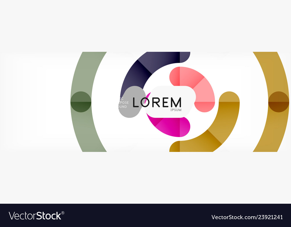 Circular lines design background Royalty Free Vector Image