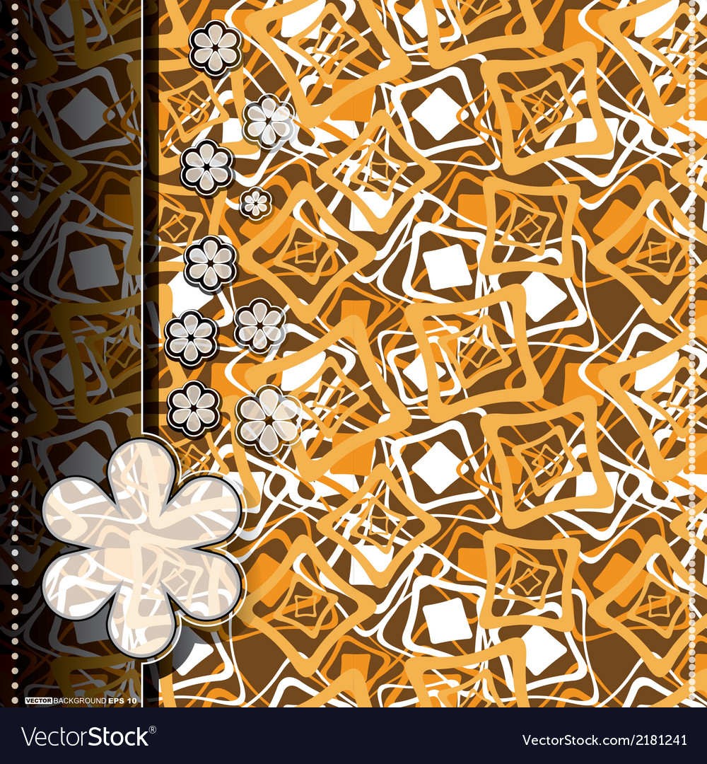 Decorative background Royalty Free Vector Image