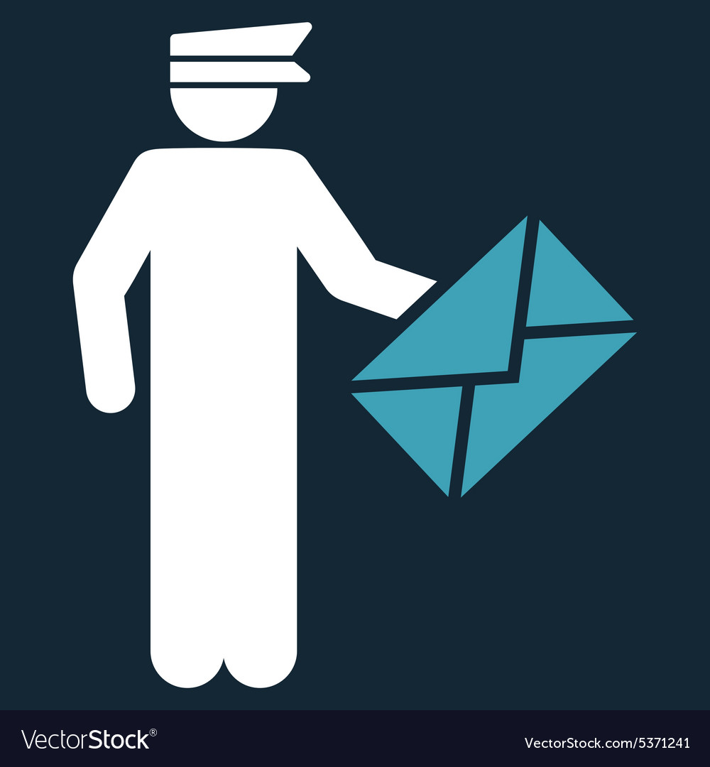 Postman icon Royalty Free Vector Image - VectorStock