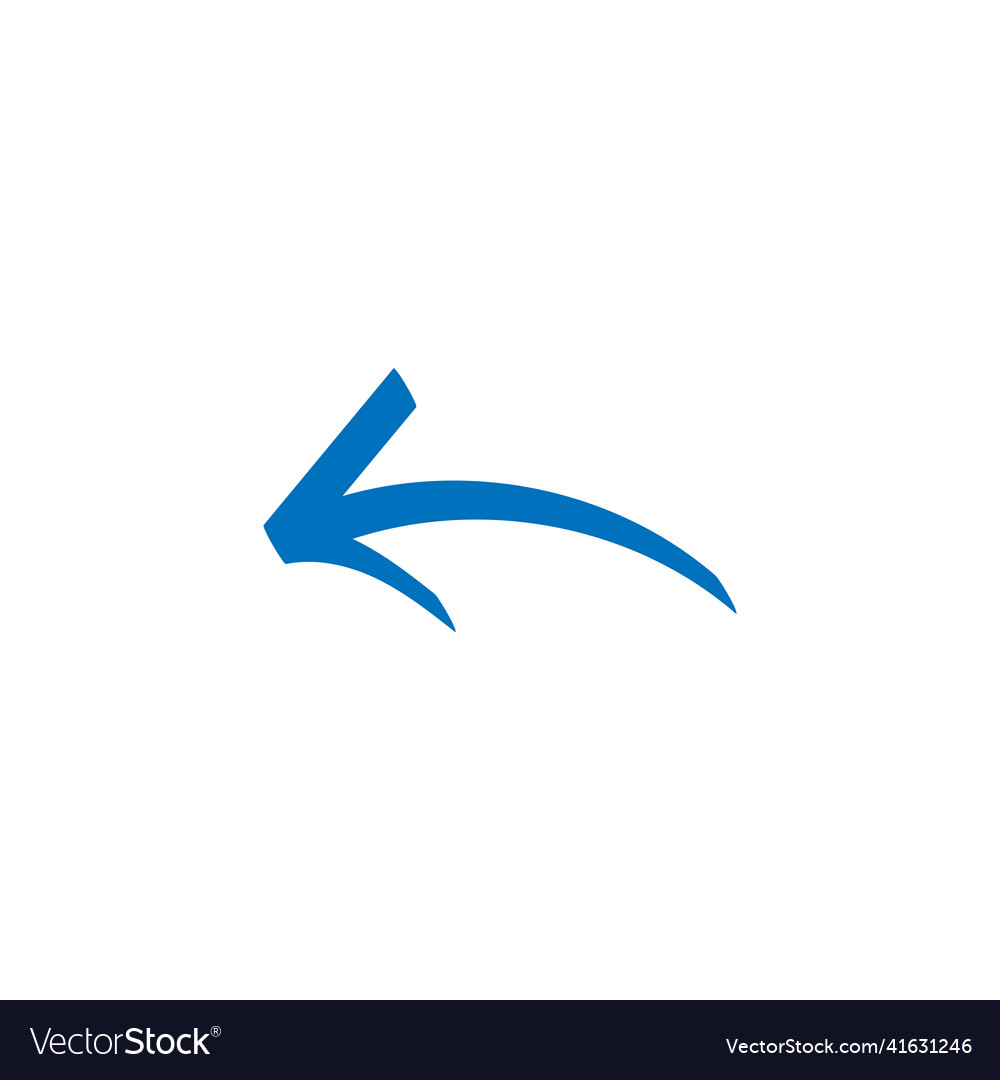 Arrow icon design template isolated Royalty Free Vector