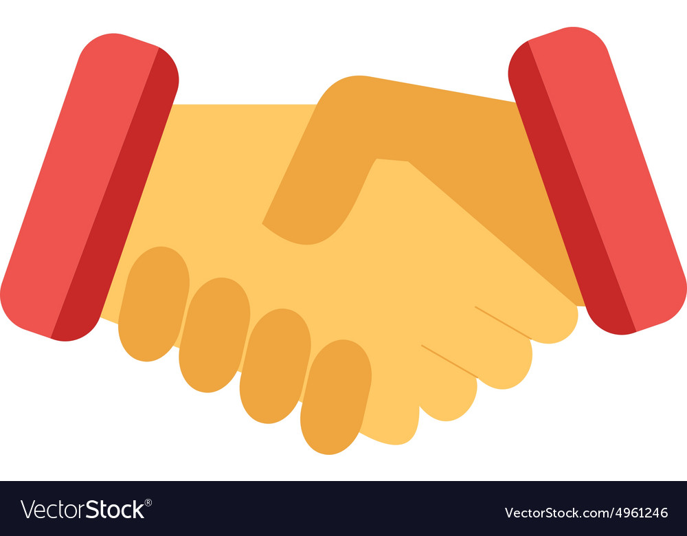 Handshake Royalty Free Vector Image - VectorStock