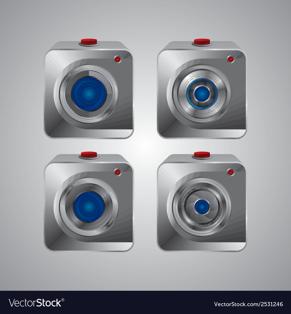 Web cam design background Royalty Free Vector Image