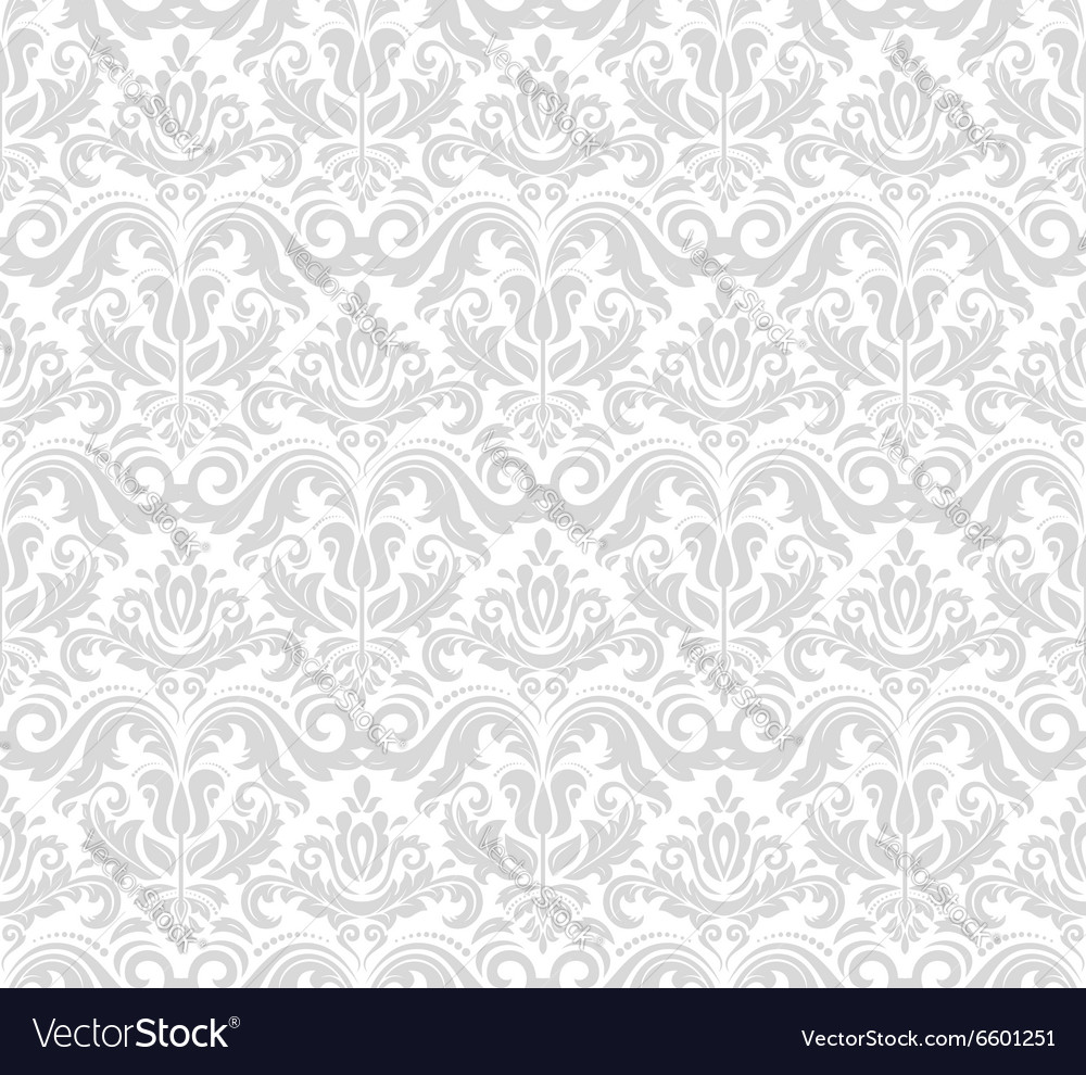 Damask Seamless Pattern Royalty Free Vector Image