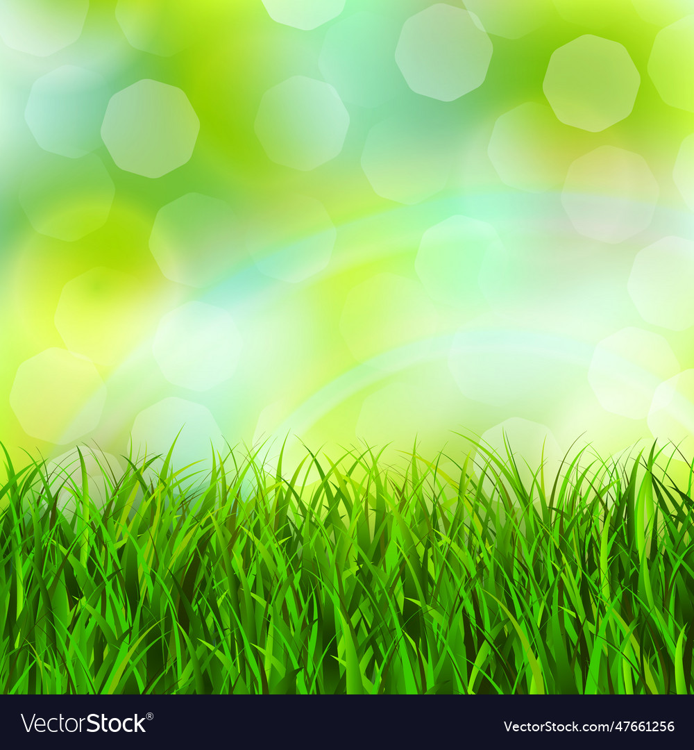 Grass background Royalty Free Vector Image - VectorStock
