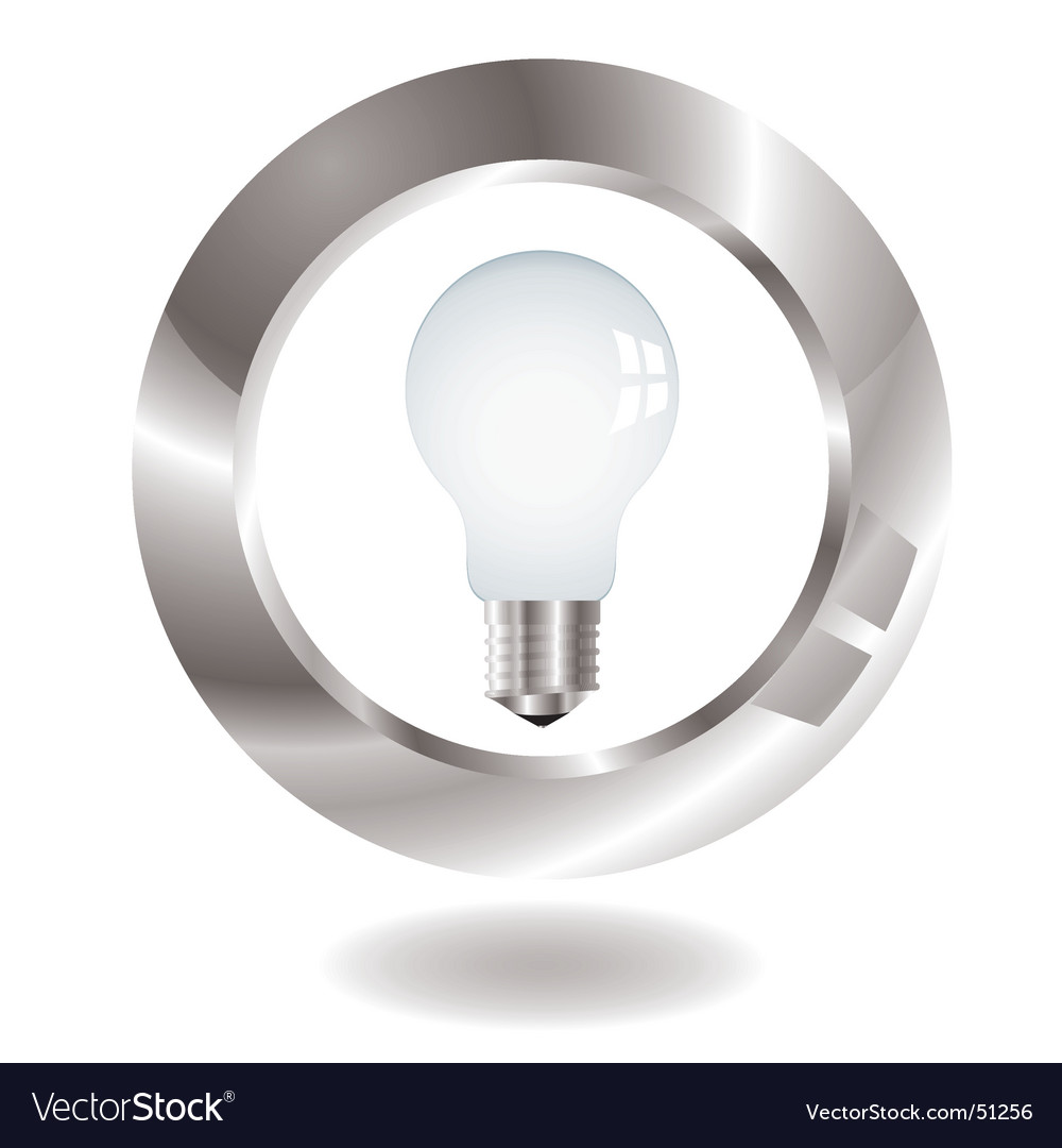 Lightbulb surround Royalty Free Vector Image - VectorStock