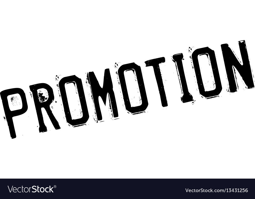 Promotion rubber stamp Royalty Free Vector Image