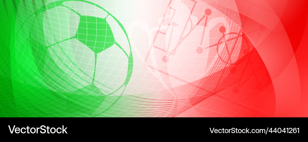 Abstract background on a football theme Royalty Free Vector