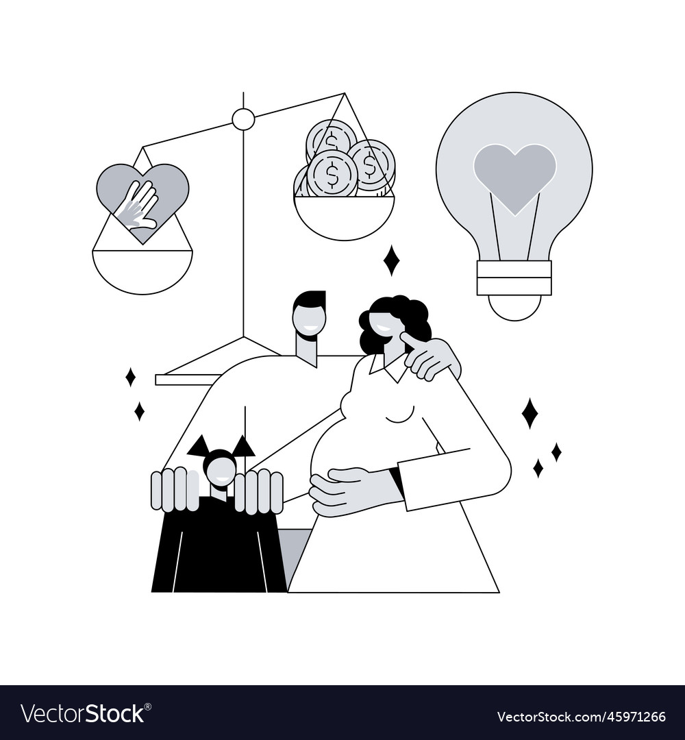 Public Morality Abstract Concept Royalty Free Vector Image