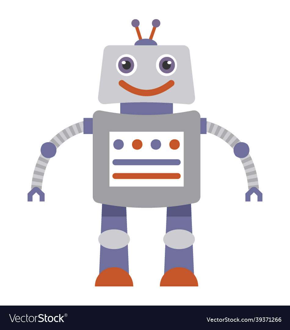 Robot technology Royalty Free Vector Image - VectorStock