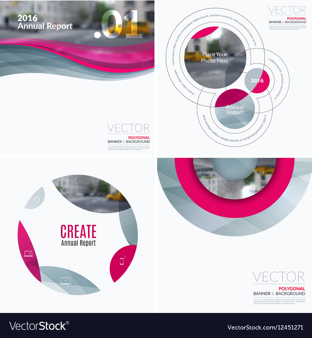 Business design elements for graphic layout Vector Image