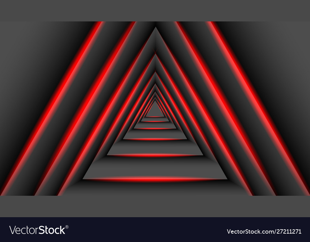 Concept triangular shadow technology Royalty Free Vector