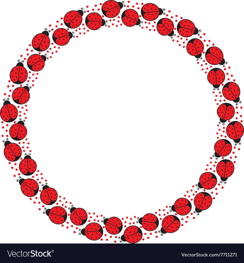 Decorative circle Royalty Free Vector Image - VectorStock