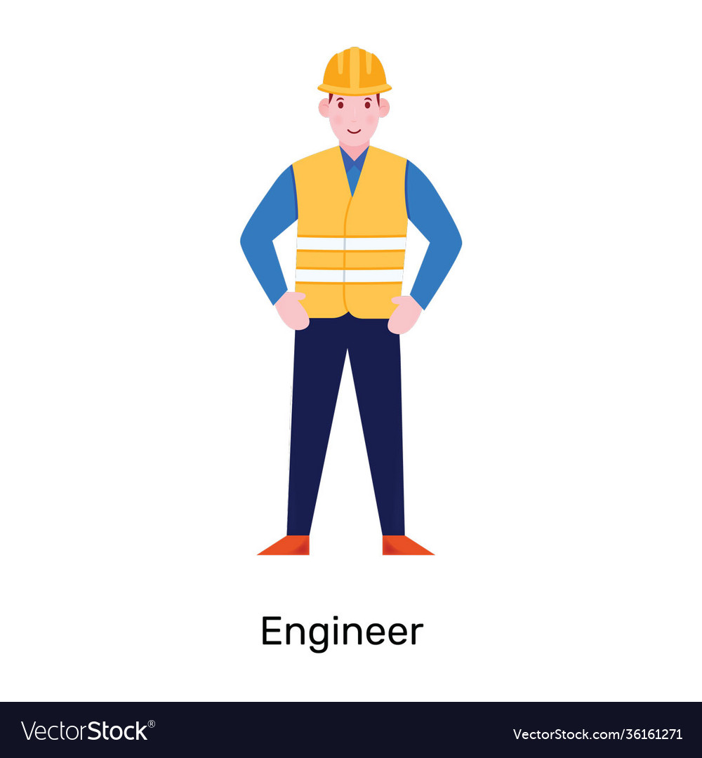 Engineer Royalty Free Vector Image - VectorStock