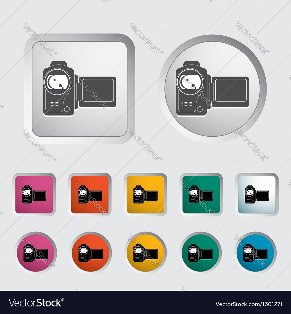 Video camera Royalty Free Vector Image - VectorStock