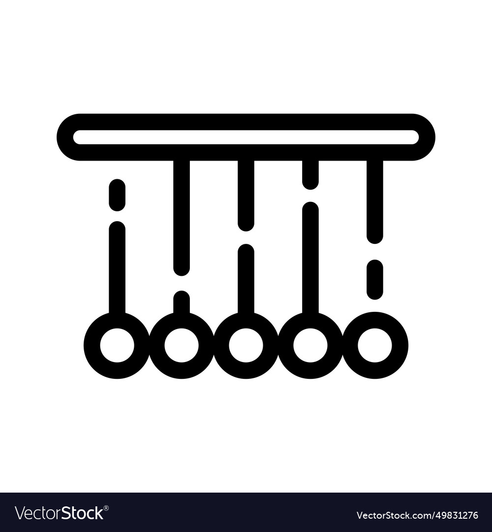 Newtons icon Royalty Free Vector Image - VectorStock