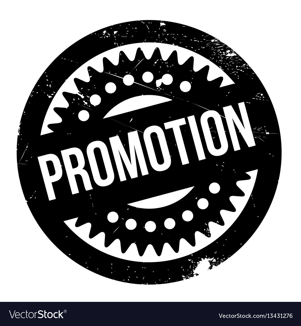 Promotion rubber stamp Royalty Free Vector Image