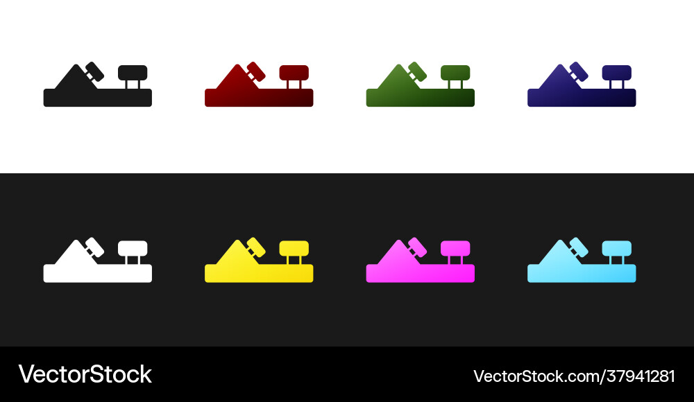 Set wood plane tool for woodworker hand crafted Vector Image