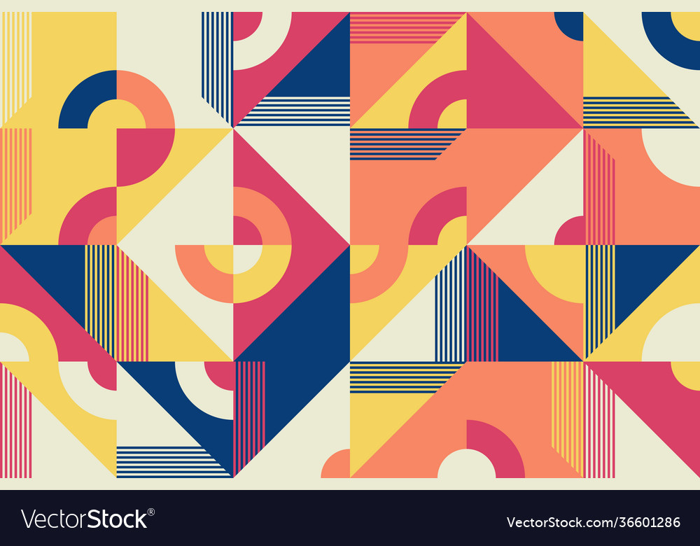 Circular abstract pattern design Royalty Free Vector Image