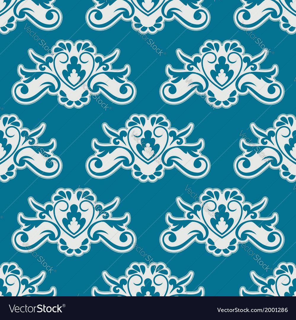 Decorative seamless pattern Royalty Free Vector Image