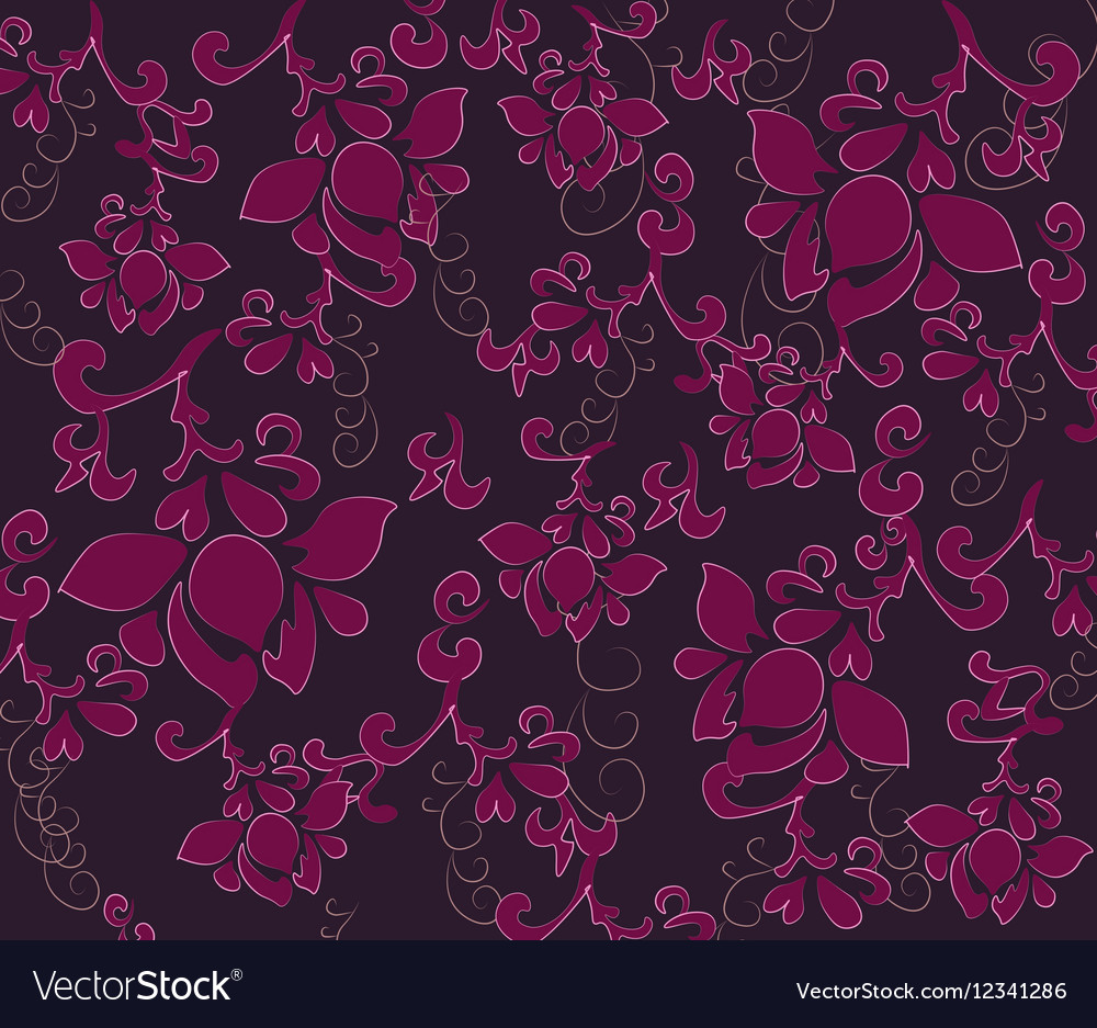 Flower texture pattern Royalty Free Vector Image