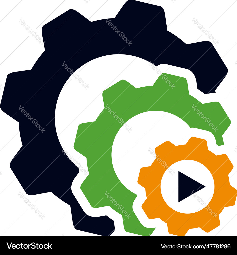 Management logo template icon brand identity Vector Image