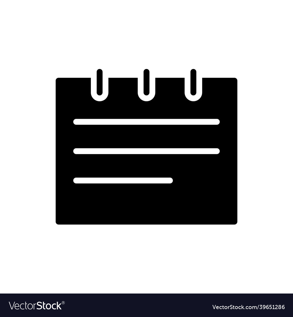 Note icon paper Royalty Free Vector Image - VectorStock