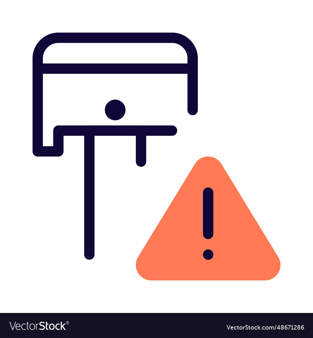 Safety indication activated while installing Vector Image