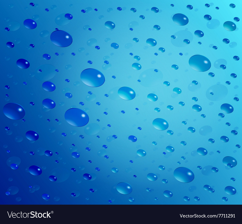 Abstract raindrop Royalty Free Vector Image - VectorStock