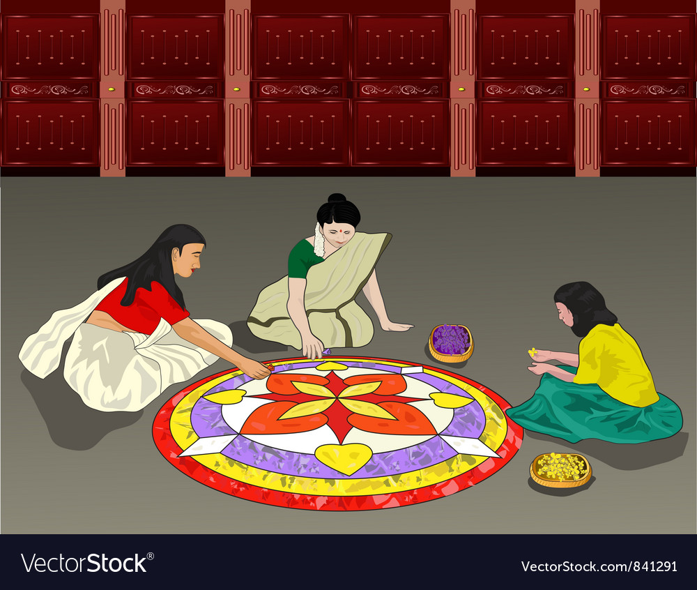 Onam Royalty Free Vector Image - VectorStock