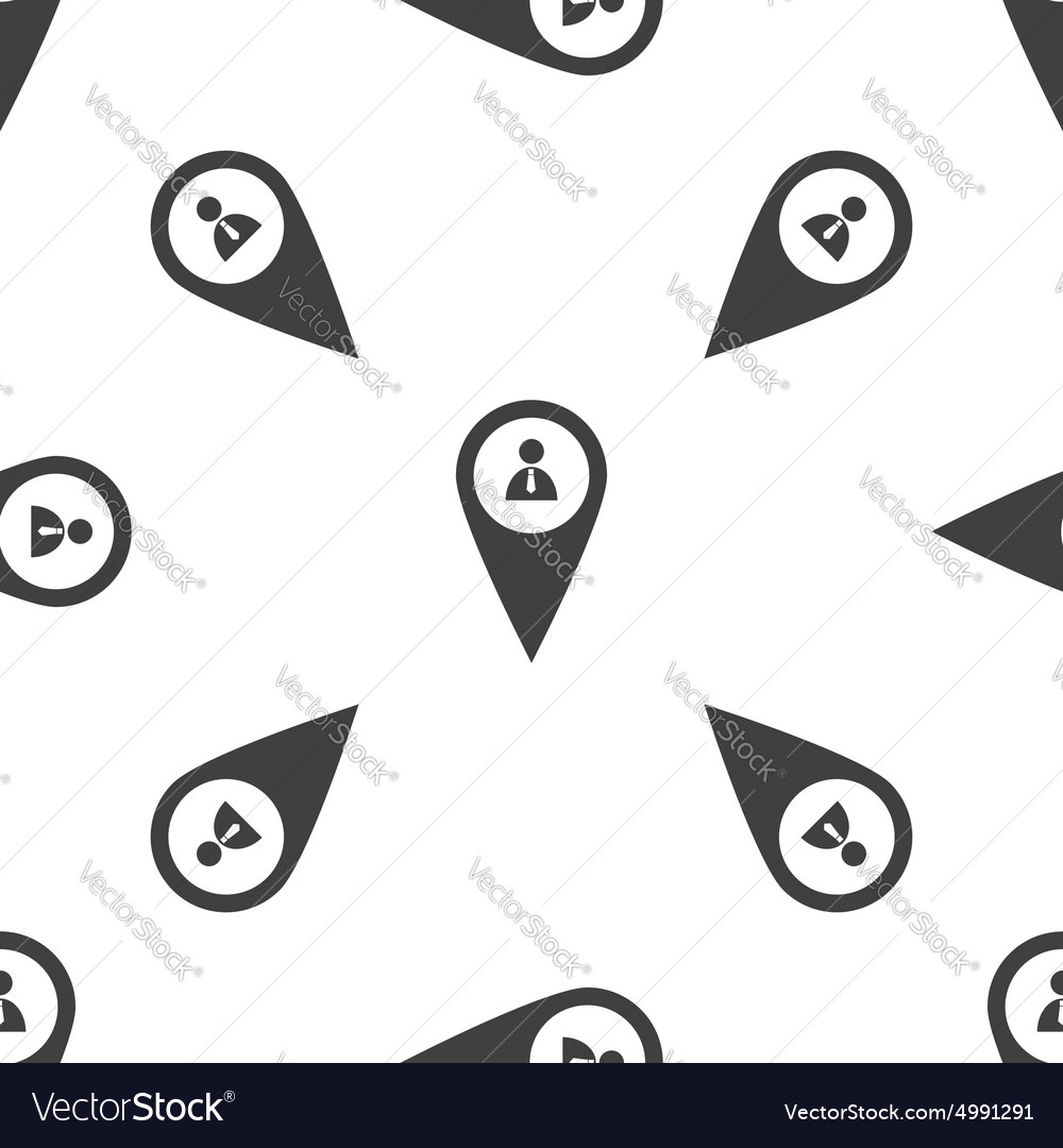 User pointer pattern Royalty Free Vector Image
