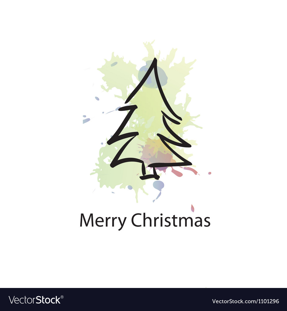 Christmas object with sample text Royalty Free Vector Image