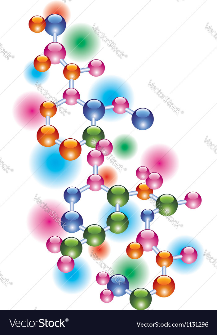 Molecule Royalty Free Vector Image - VectorStock