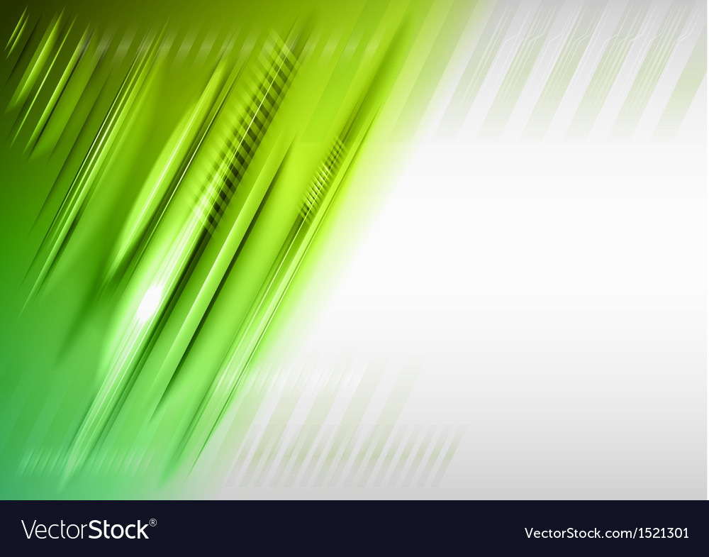 Abstract lines green Royalty Free Vector Image