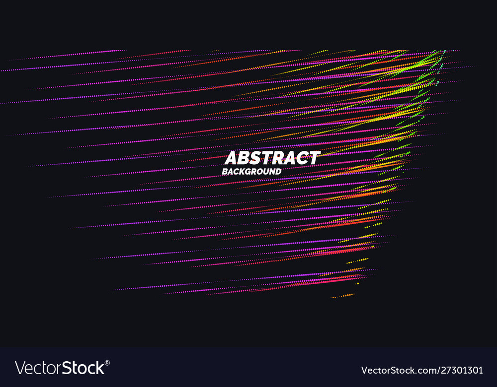 Bright background with dynamic lines Royalty Free Vector