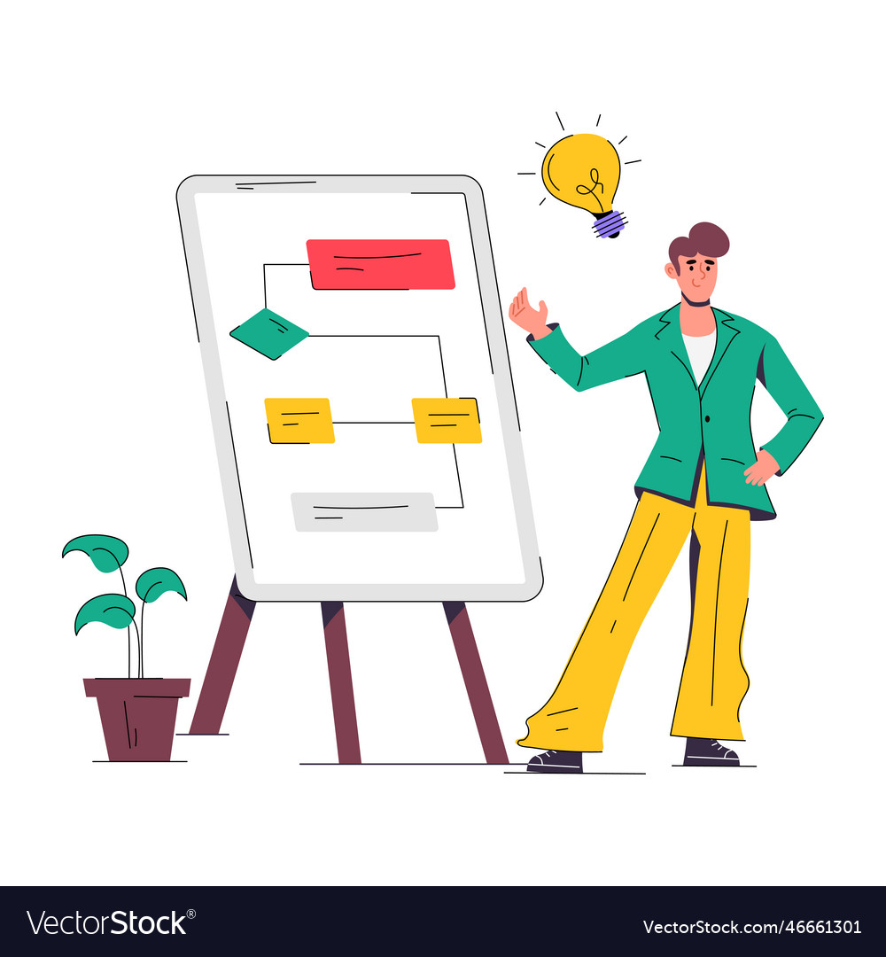 Business process Royalty Free Vector Image - VectorStock
