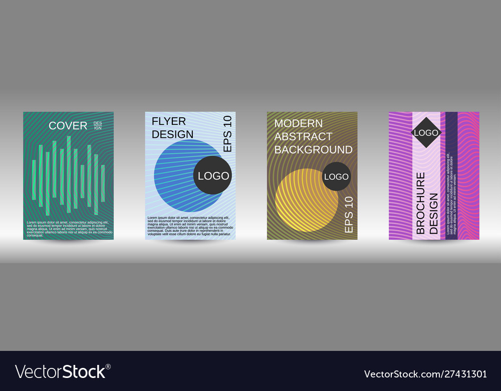 Creative backgrounds with abstract gradient linear