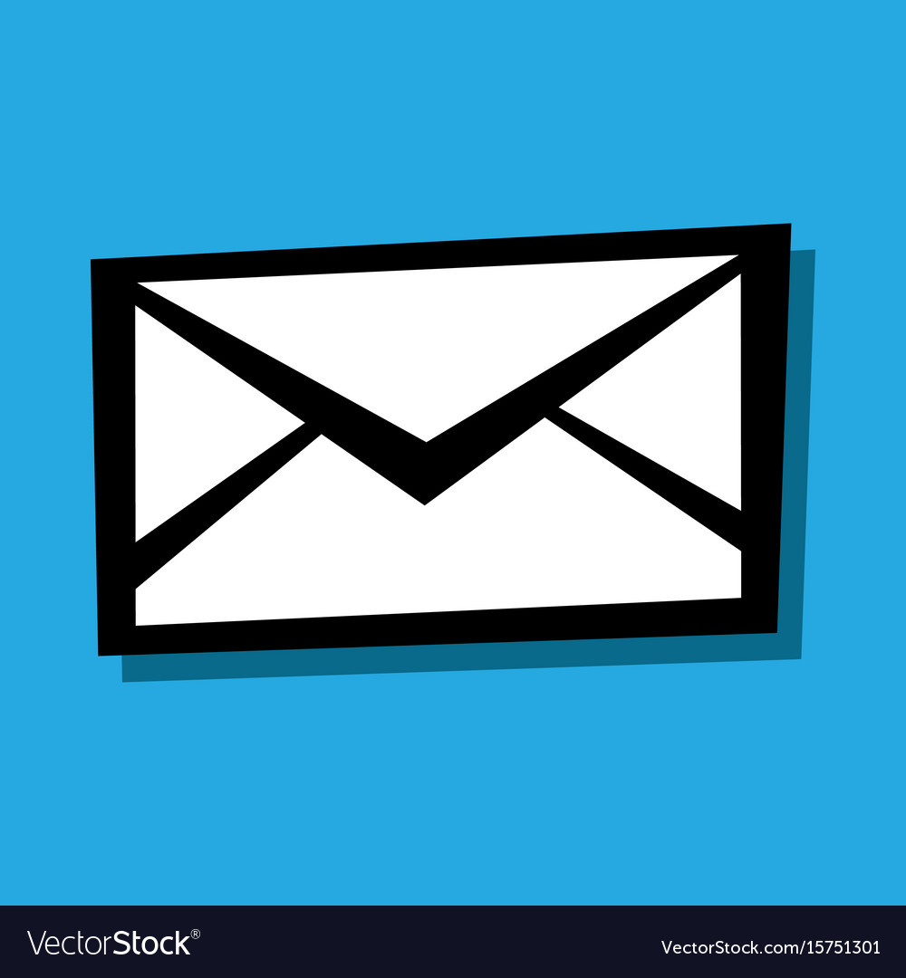Envelope icon Royalty Free Vector Image - VectorStock
