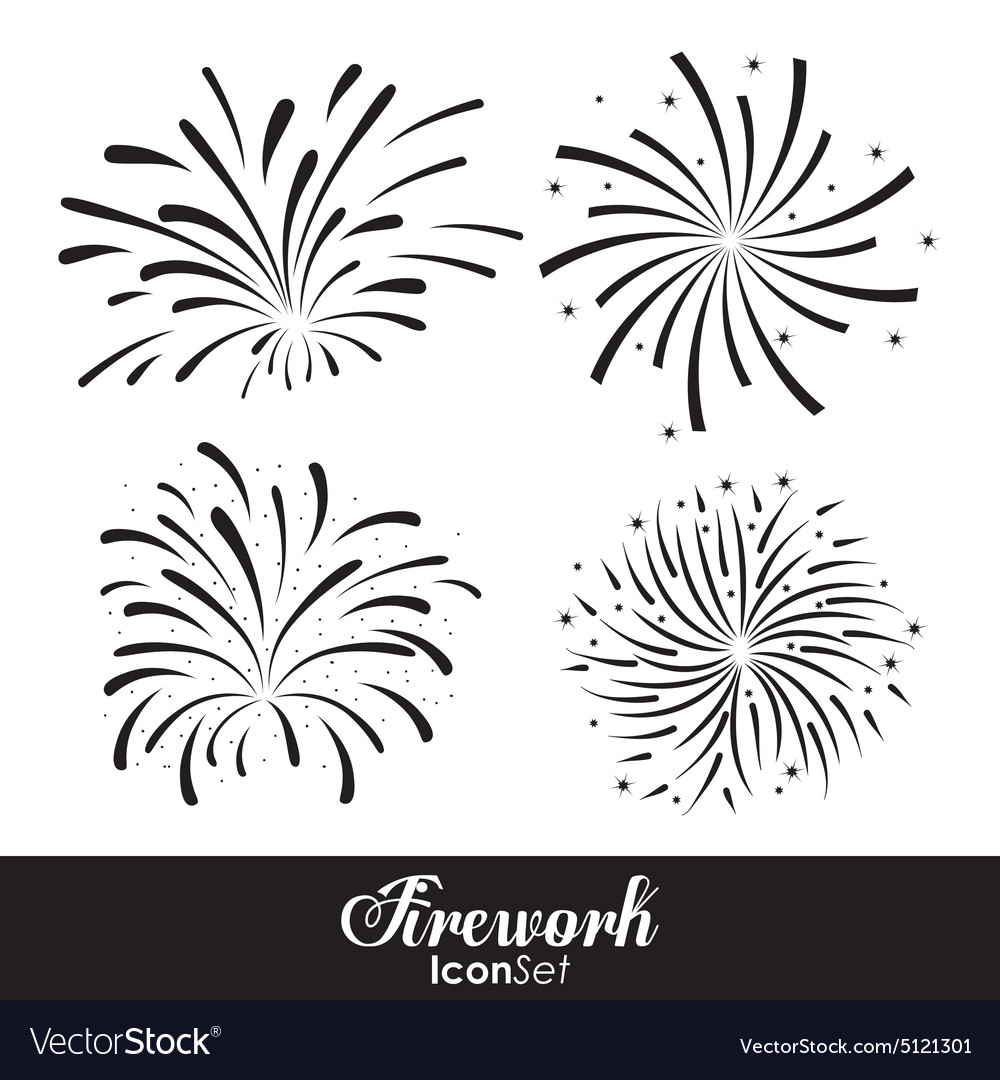 Firework design Royalty Free Vector Image - VectorStock