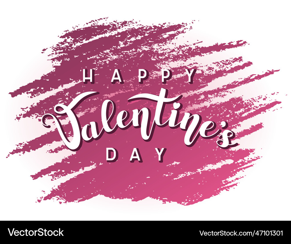 Happy valentines day pastel Royalty Free Vector Image