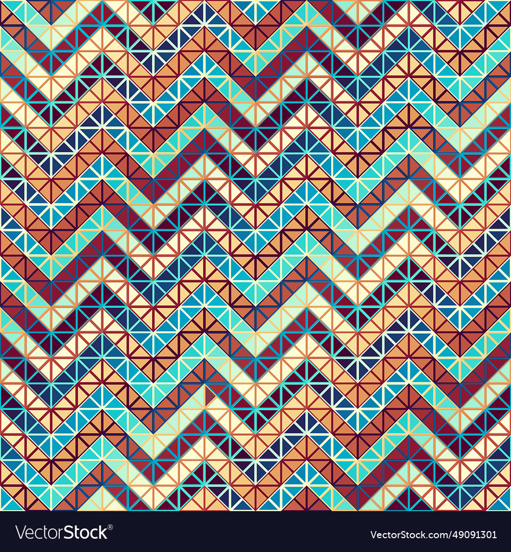 Seamless pattern background of a triangles Vector Image