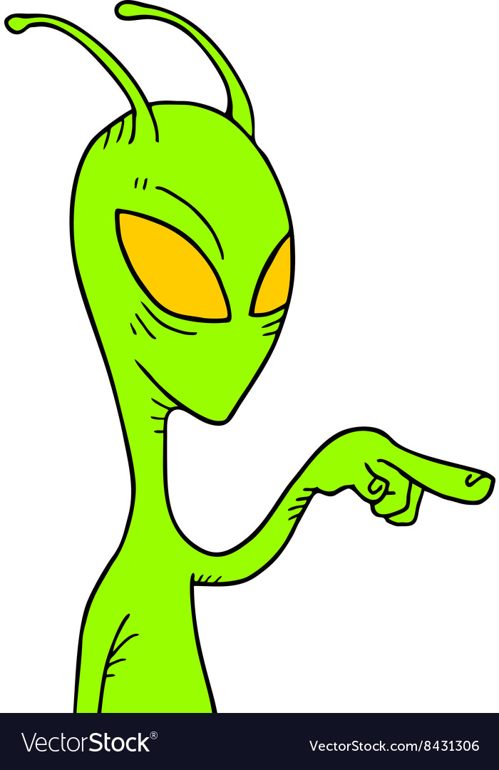 Alien Royalty Free Vector Image - VectorStock