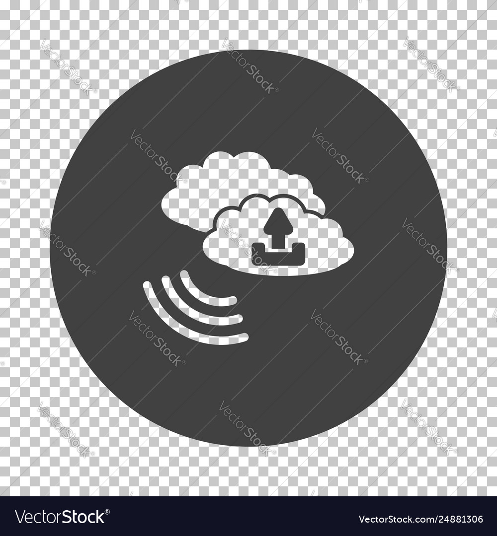 Cloud connection icon Royalty Free Vector Image