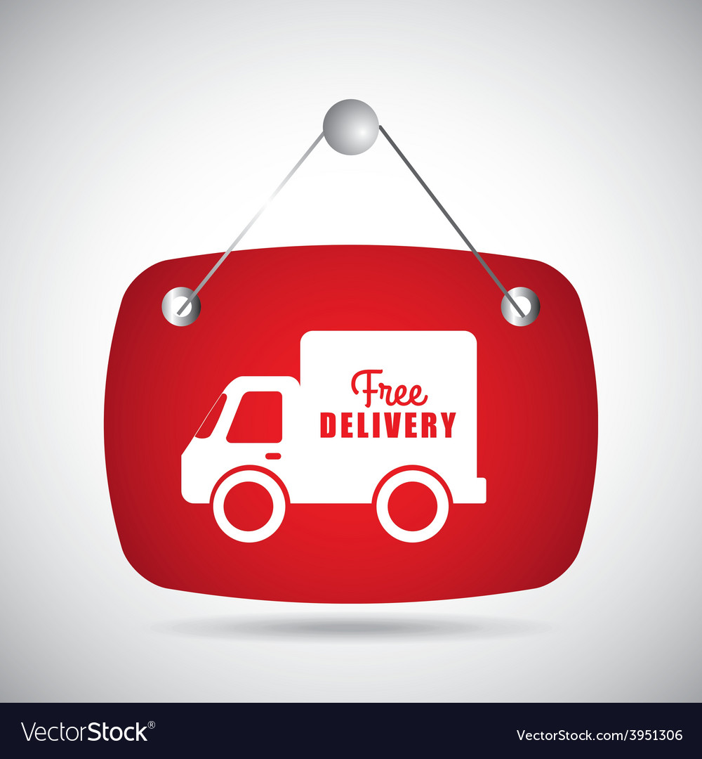 Fast delivery Royalty Free Vector Image - VectorStock