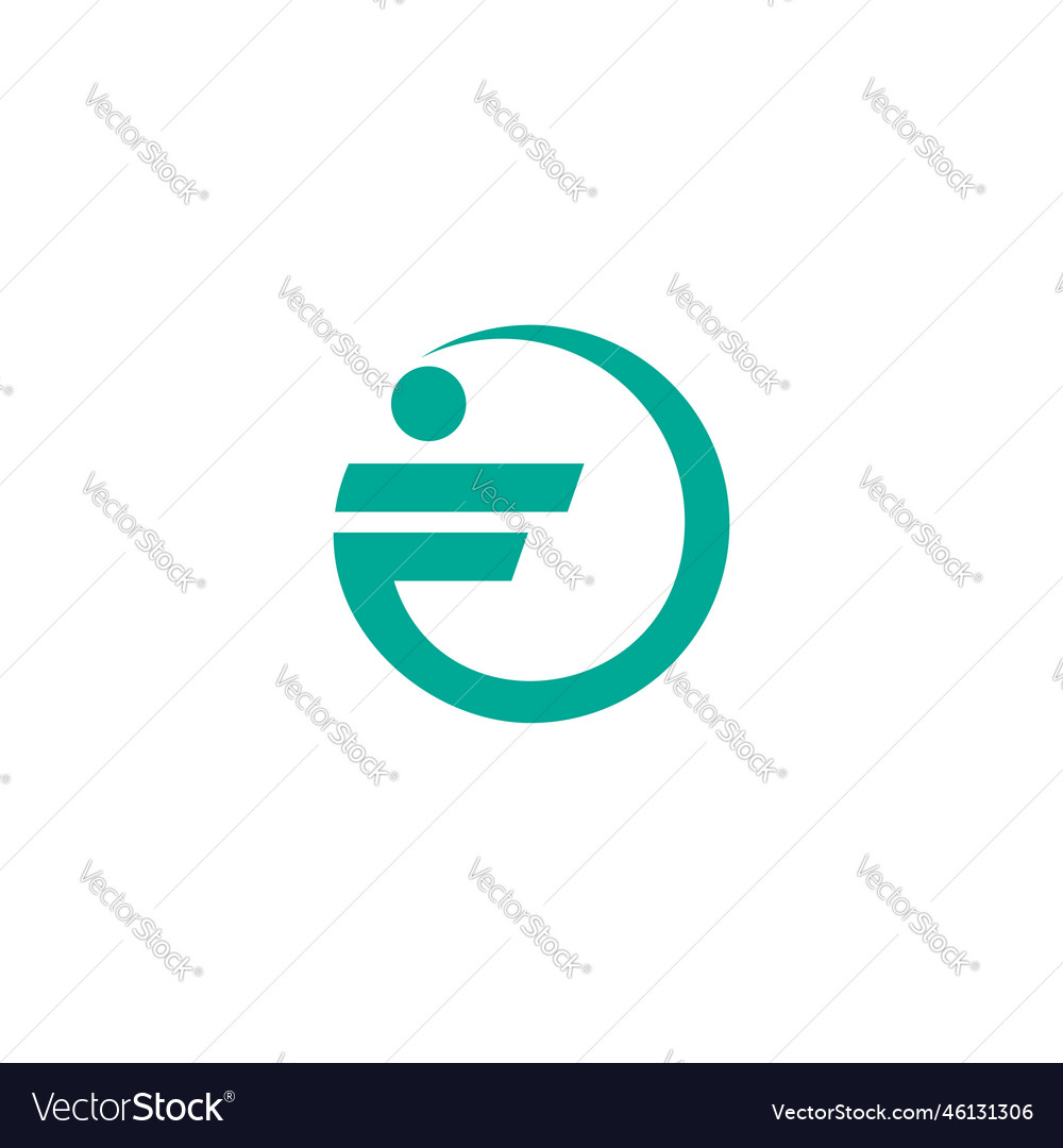 Qcl initials logo icon technology Royalty Free Vector Image