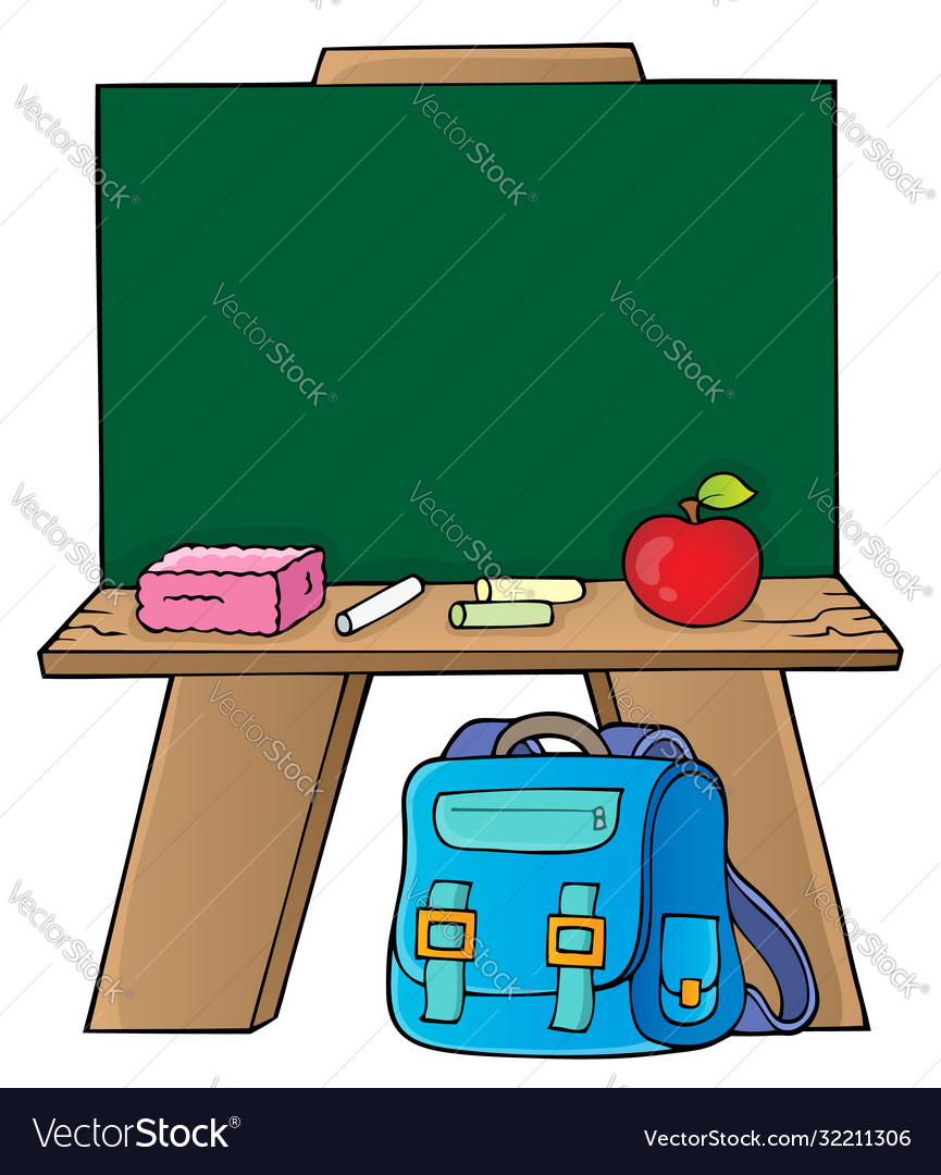Schoolboard topic image 1 Royalty Free Vector Image