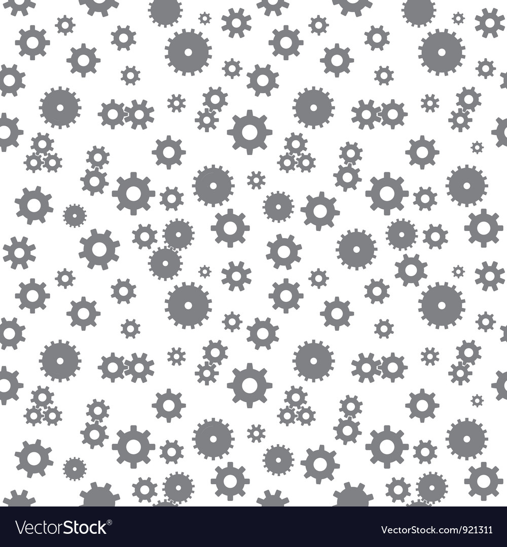 Mechanical seamless Royalty Free Vector Image - VectorStock