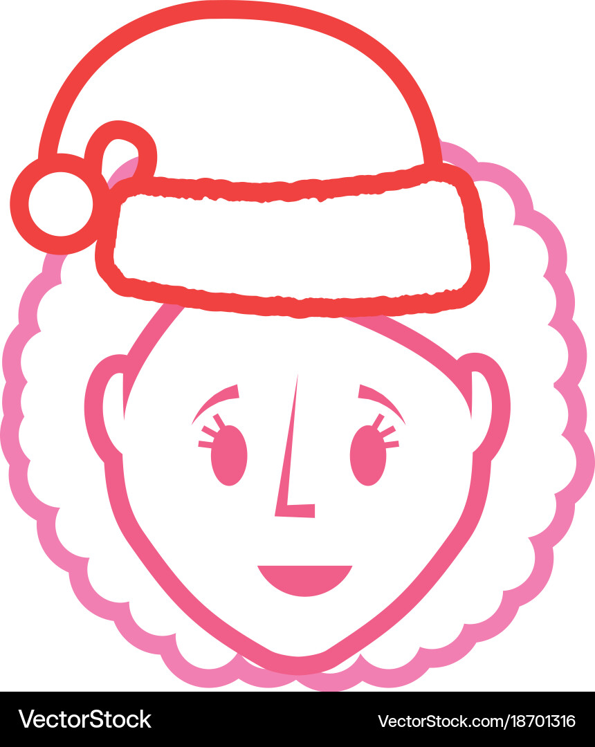 Christmas hat design Royalty Free Vector Image