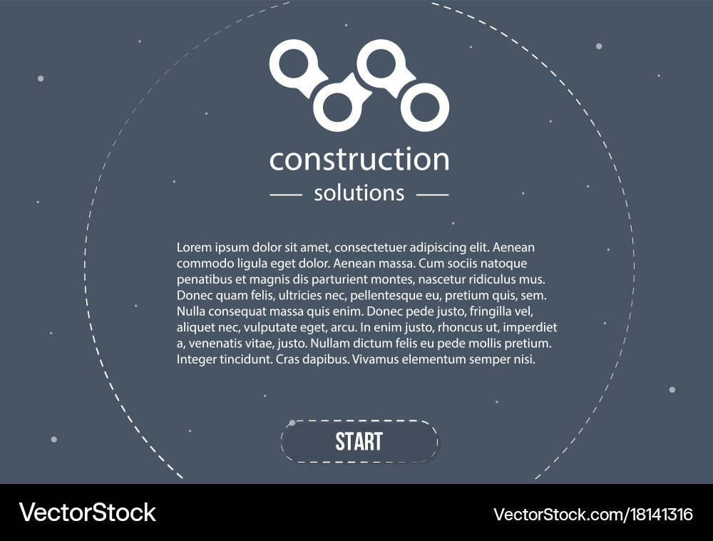 Web banner in style business minimalism ready Vector Image